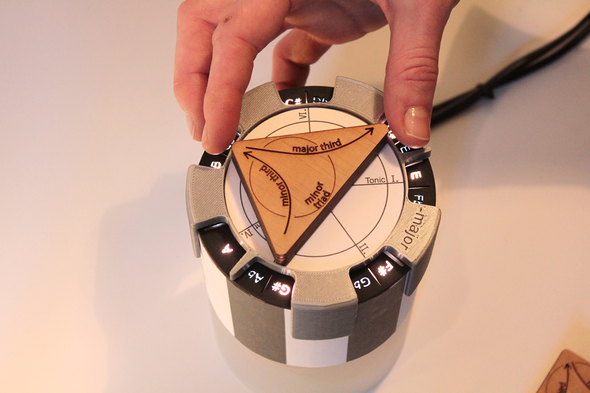 ScaleDial: A Novel Tangible Device for Teaching Musical Scales & Triads ...